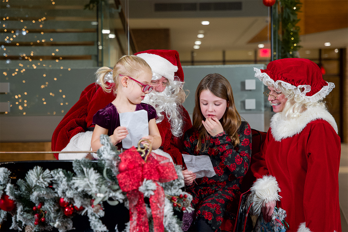 This bank knows the real Santa, and they're spilling the tea