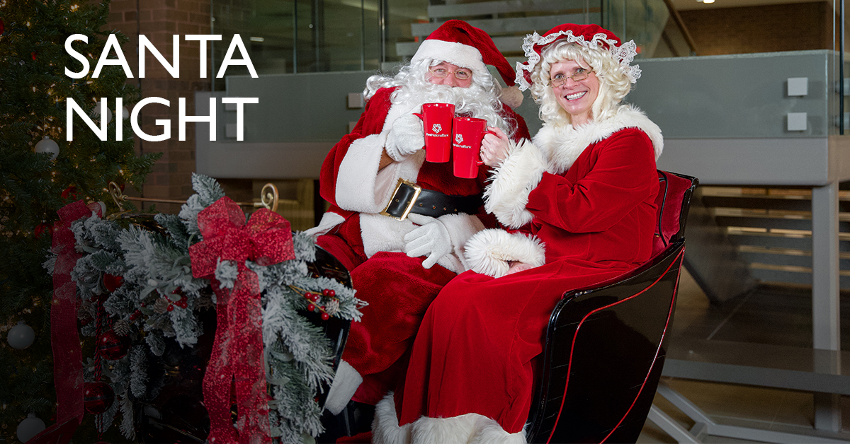 This bank knows the real Santa, and they're spilling the tea